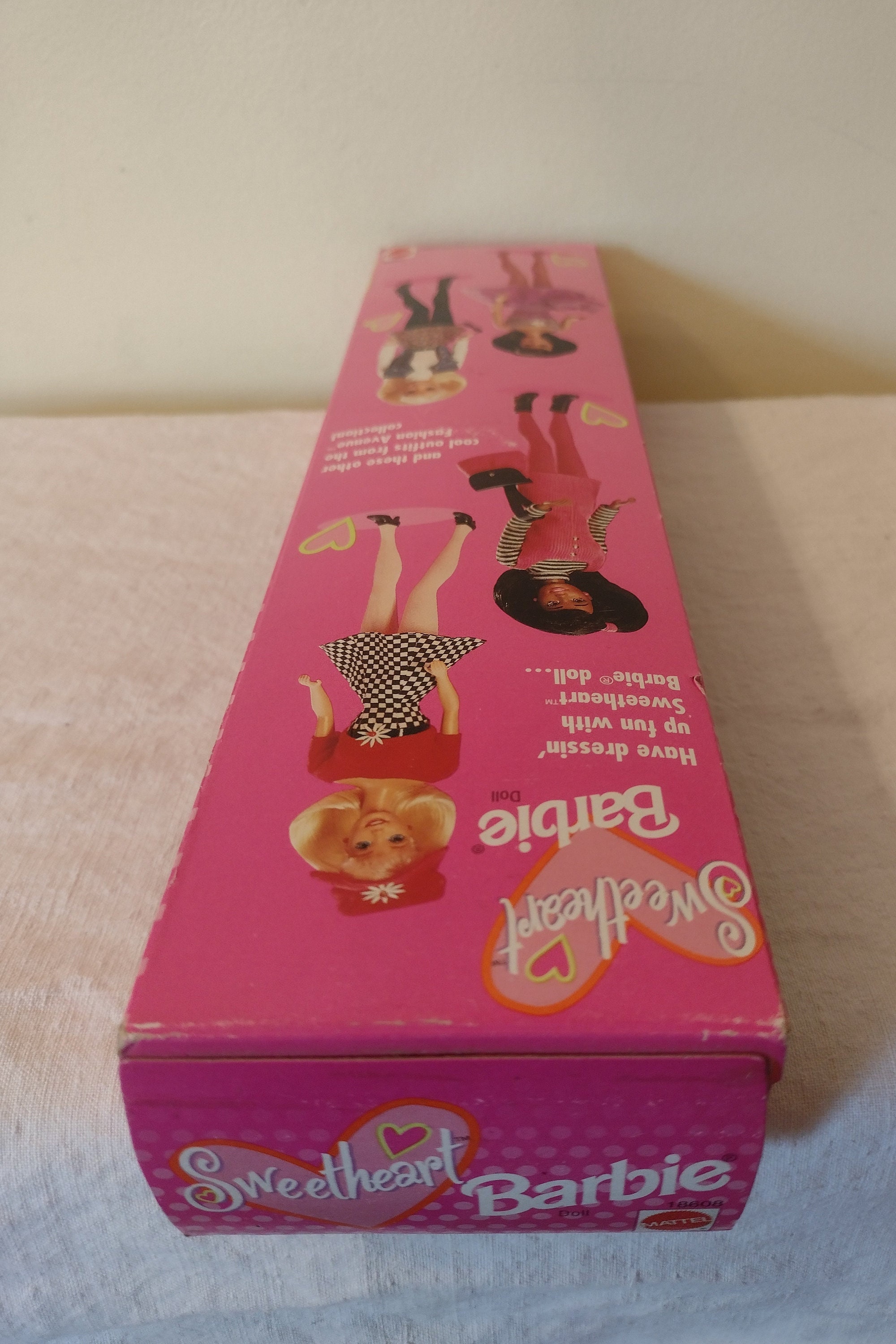 Vintage SWEETHEART BARBIE Doll. Mattel 1997. Dress in Pink. Barbie Wear ...