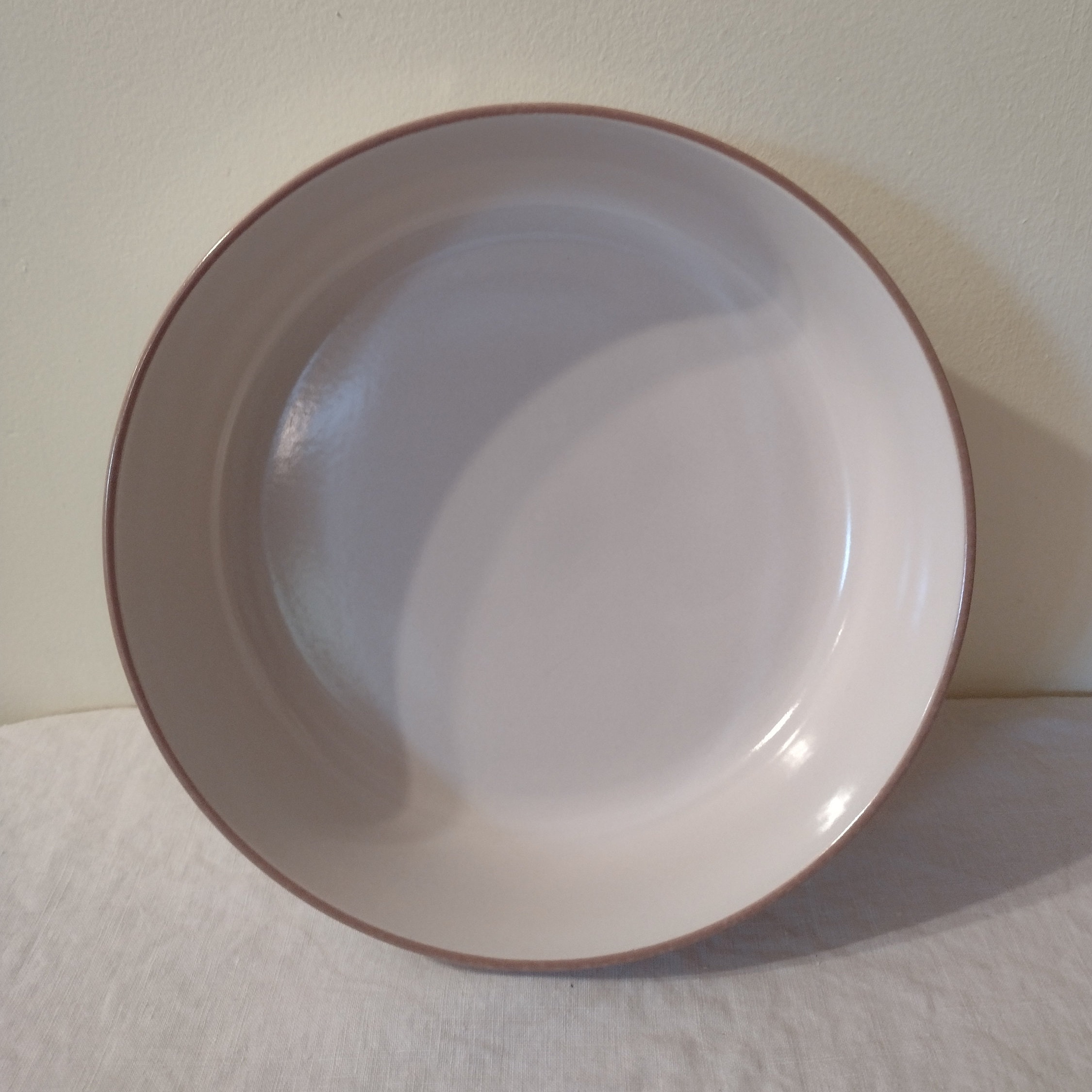 Covington Edition Dish IDLE WILD, Round 9. Hand Decorated, Stoneware ...