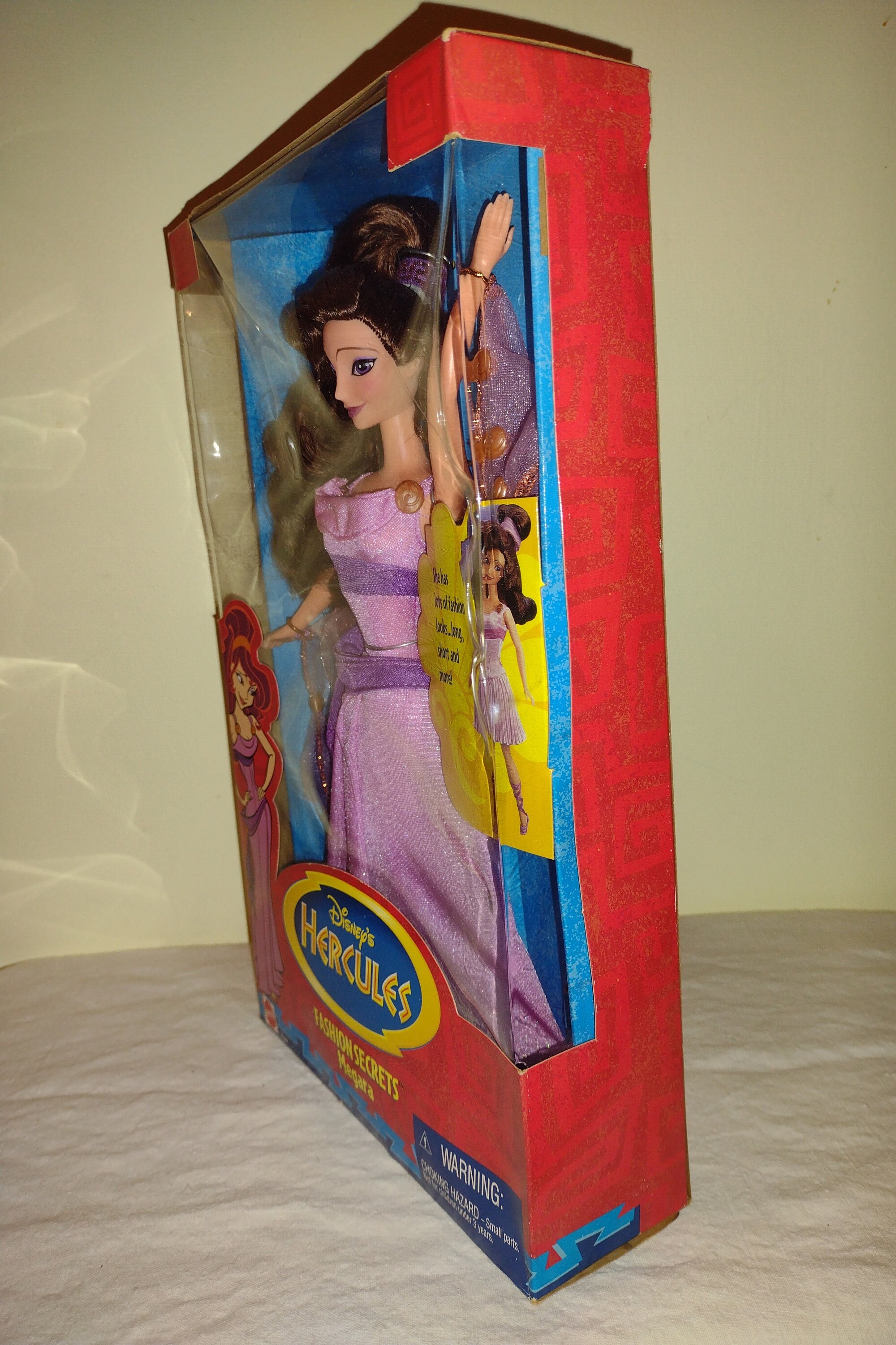 Vintage MEGARA Doll. DISNEY'S HERCULES Fashion Secrets Mattel Year 1996 ...