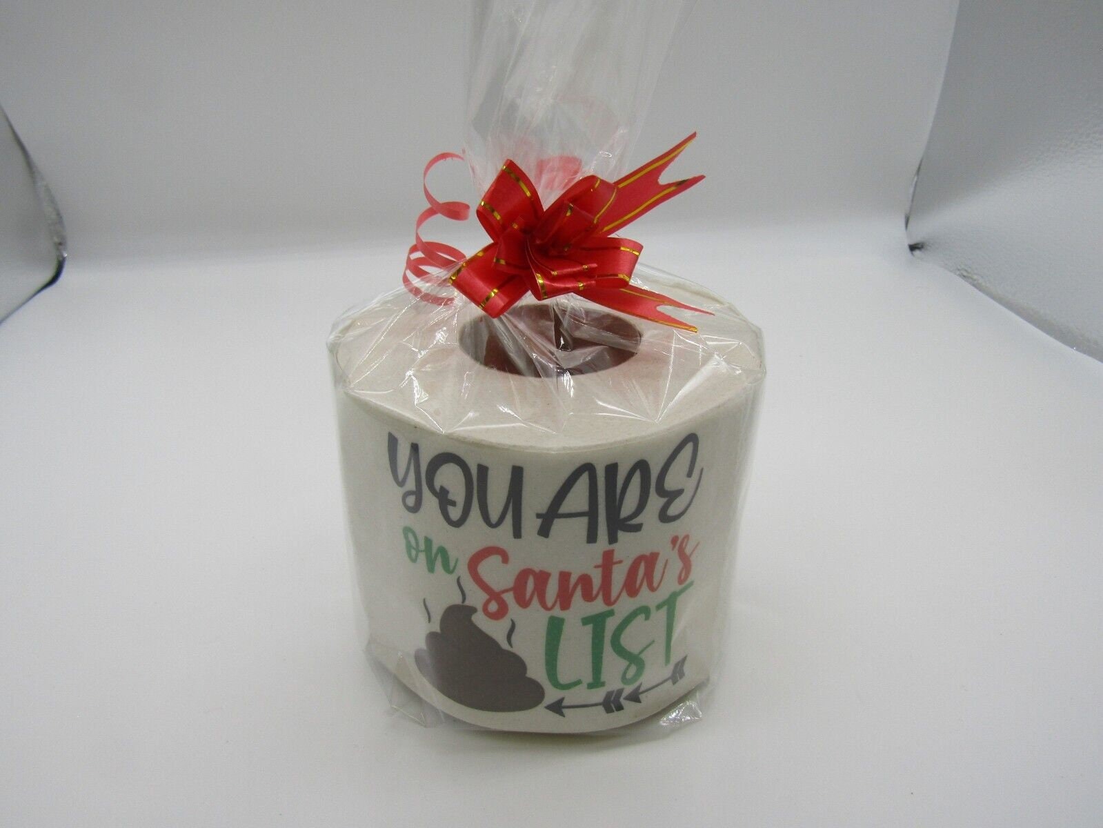 1 X Christmas Novelty Toilet Roll Gift Present Funny Humour Joke Fun ...