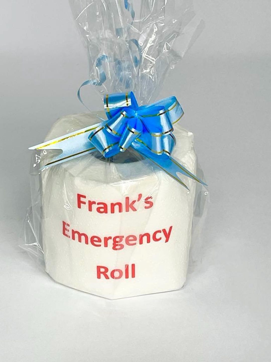 Personalised Novelty Toilet Roll Gift Birthday Present Funny Humour ...
