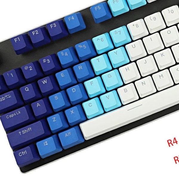 Purple and Blue Keycaps - Etsy
