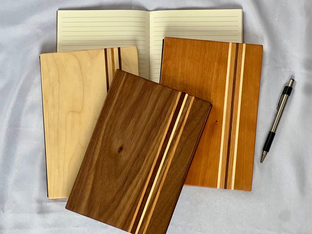 Handcrafted Solid Wood Journal - Etsy