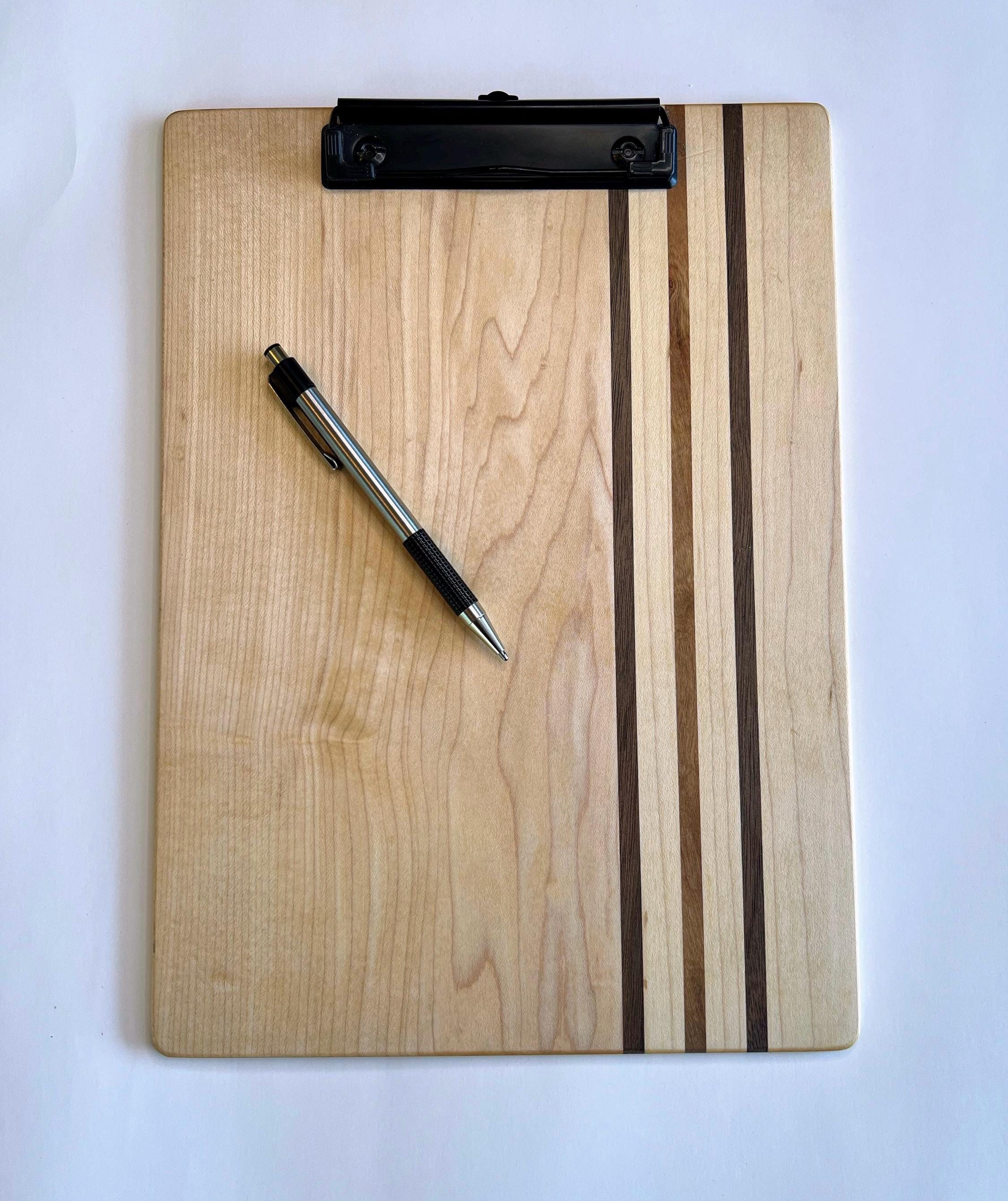 Handcrafted Solid Wood Clipboard - Etsy