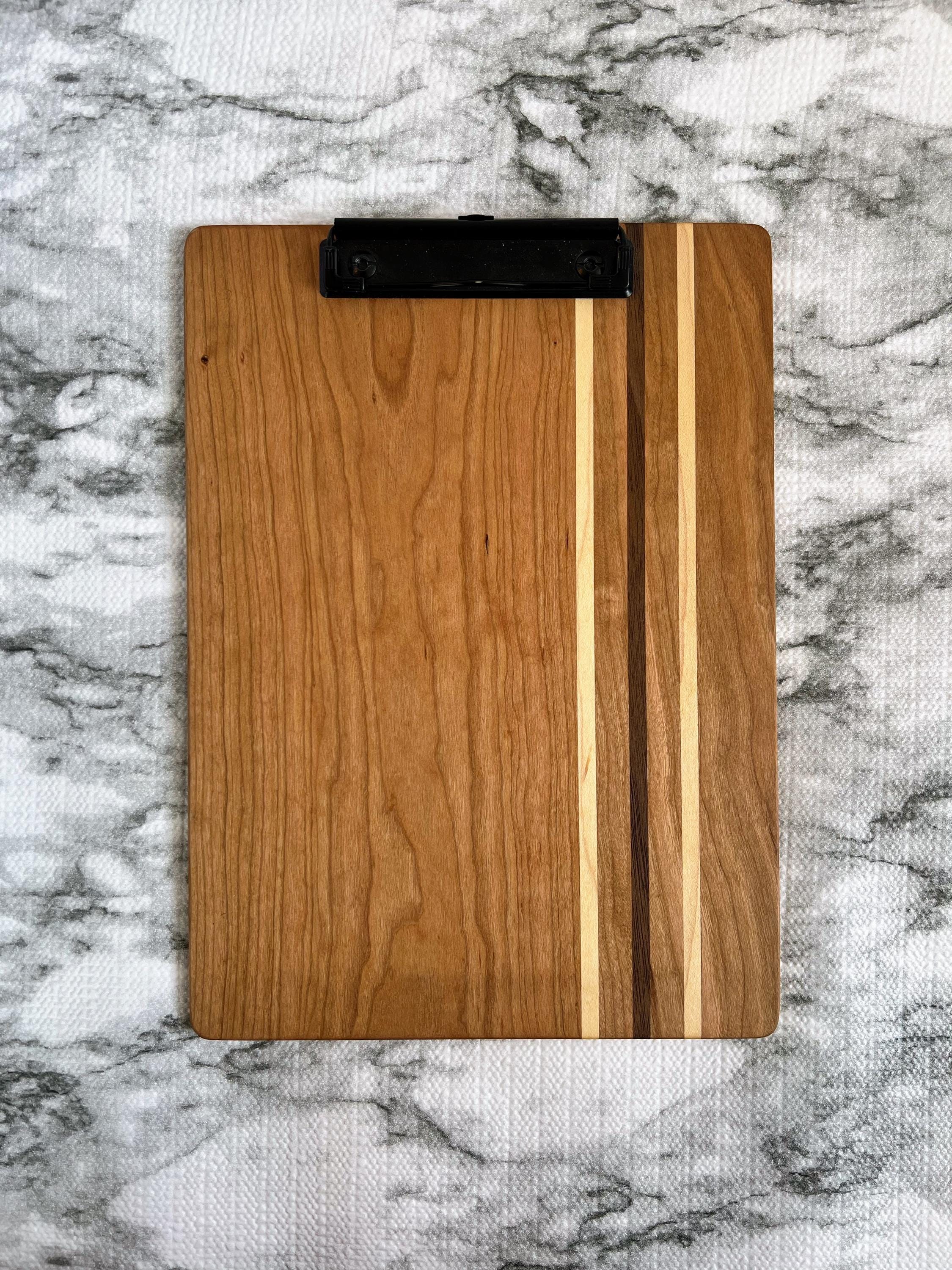 Handcrafted Solid Wood Clipboard - Etsy