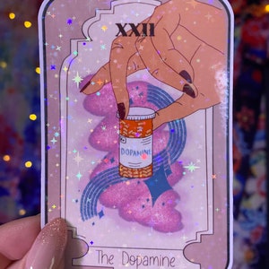The Dopamine Mental Health Tarot Card - Etsy