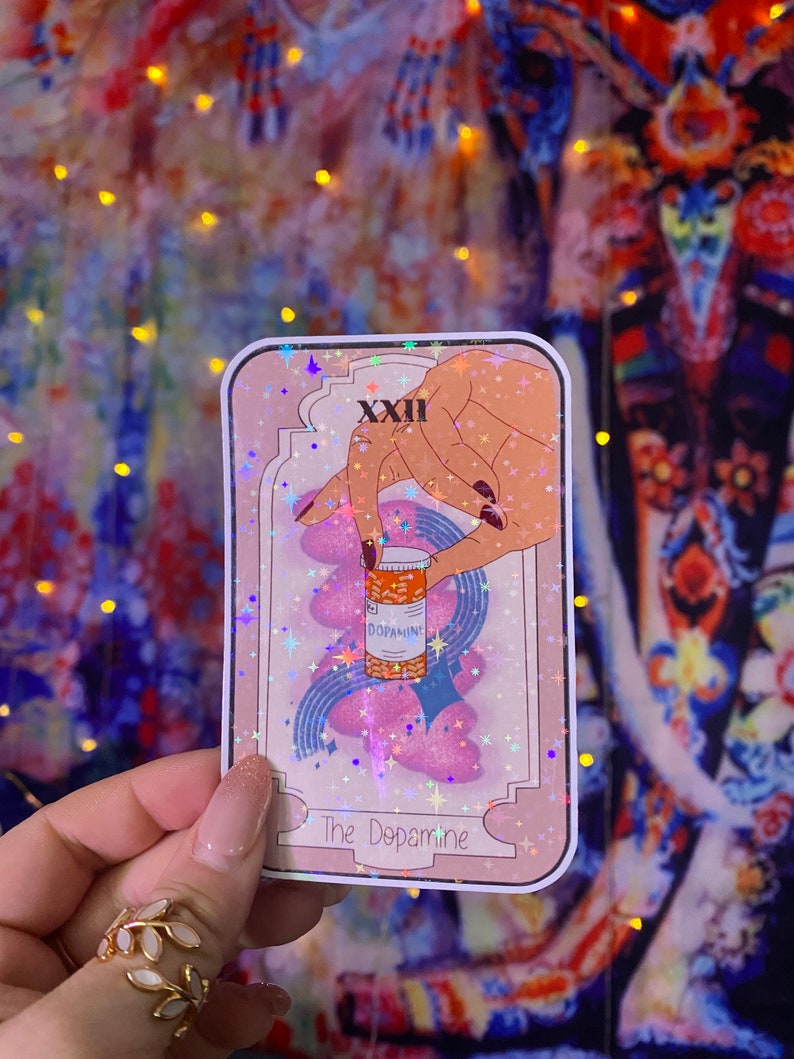 The Dopamine Mental Health Tarot Card - Etsy