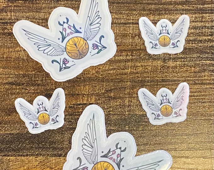 Golden Snitch Sticker - Etsy