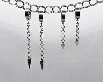 Polaris Star Earrings Grunge Jewelry Hypoallergenic Y2k Goth Edgy Alt ...