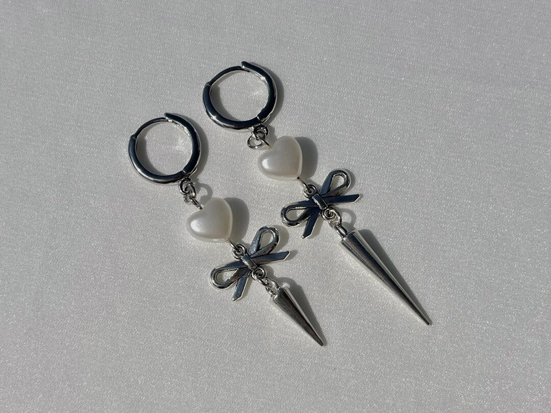 Affair Earrings | Grunge Jewelry Hypoallergenic Y2k Alt Coquette Fairy ...