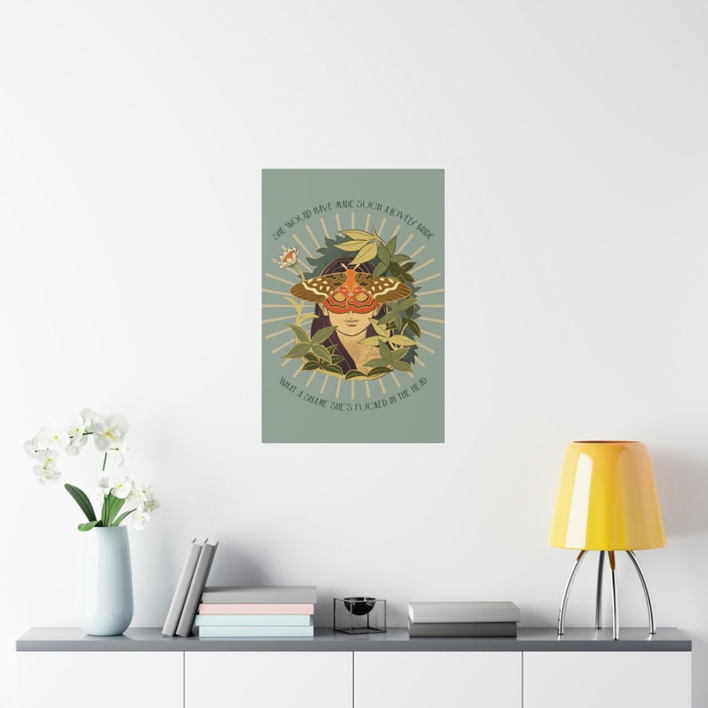 Taylor Swift Poster Taylor Swift Evermore Sage Green Wall Art Retro ...