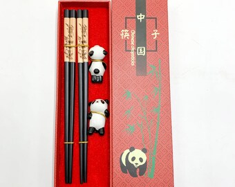 Panda Chopsticks - Etsy