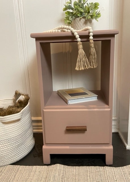 SOLD - Vintage Refurbished Hand Painted Small Table - Etsy