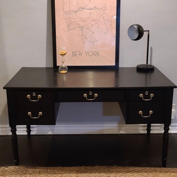 Hand Painted Desk - Etsy