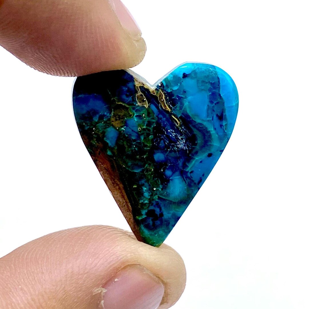 Beautiful Blue Opalina Cabochon... Peruvian Blue Opalina Gemstone ...