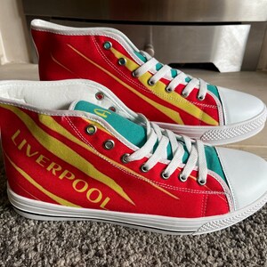 Liverpool Converse Style High Tops Custom Any Football Club Mens Womens ...