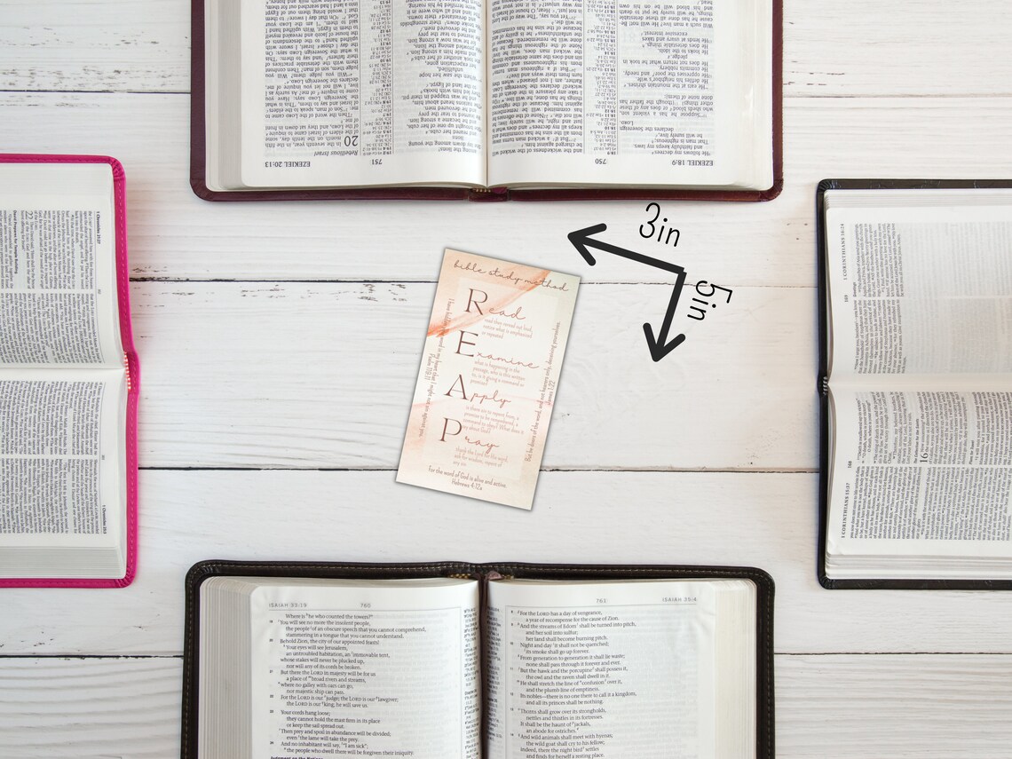 Bible Study Method, Christian Study Tools, Reap Bible Study Tools ...