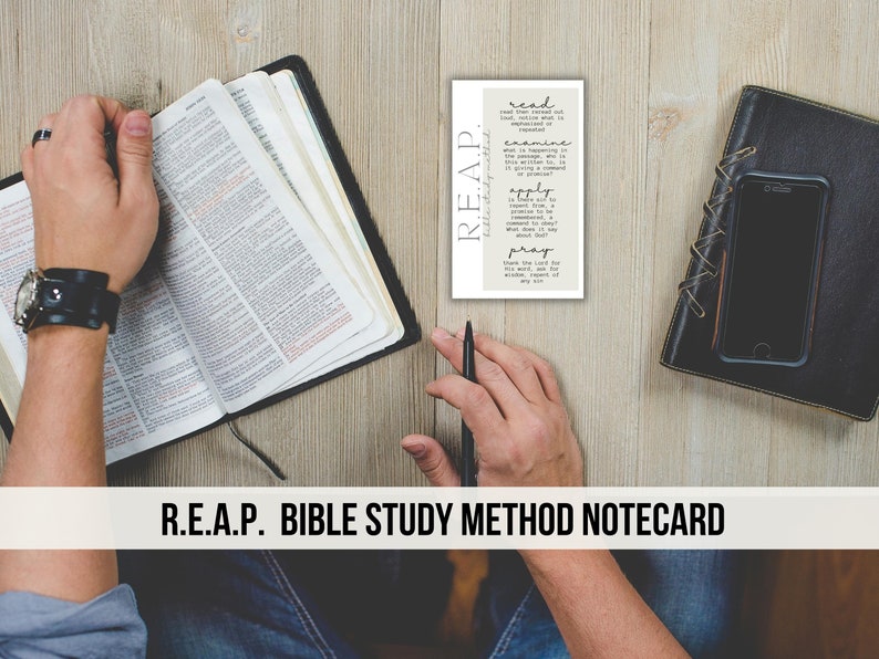 Bible Study Method, Christian Study Tools, Reap Bible Study Tools ...