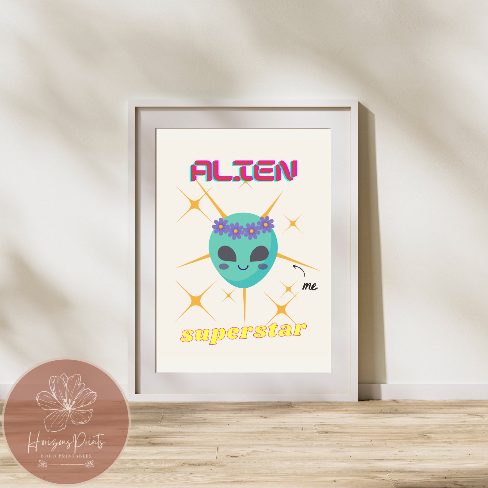 Alien Superstar Wall Art | Beyonce Renaissance Premium Matte Vertical ...