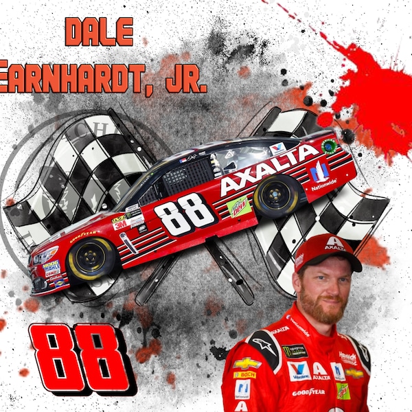 Dale Earnhardt Jr - Etsy