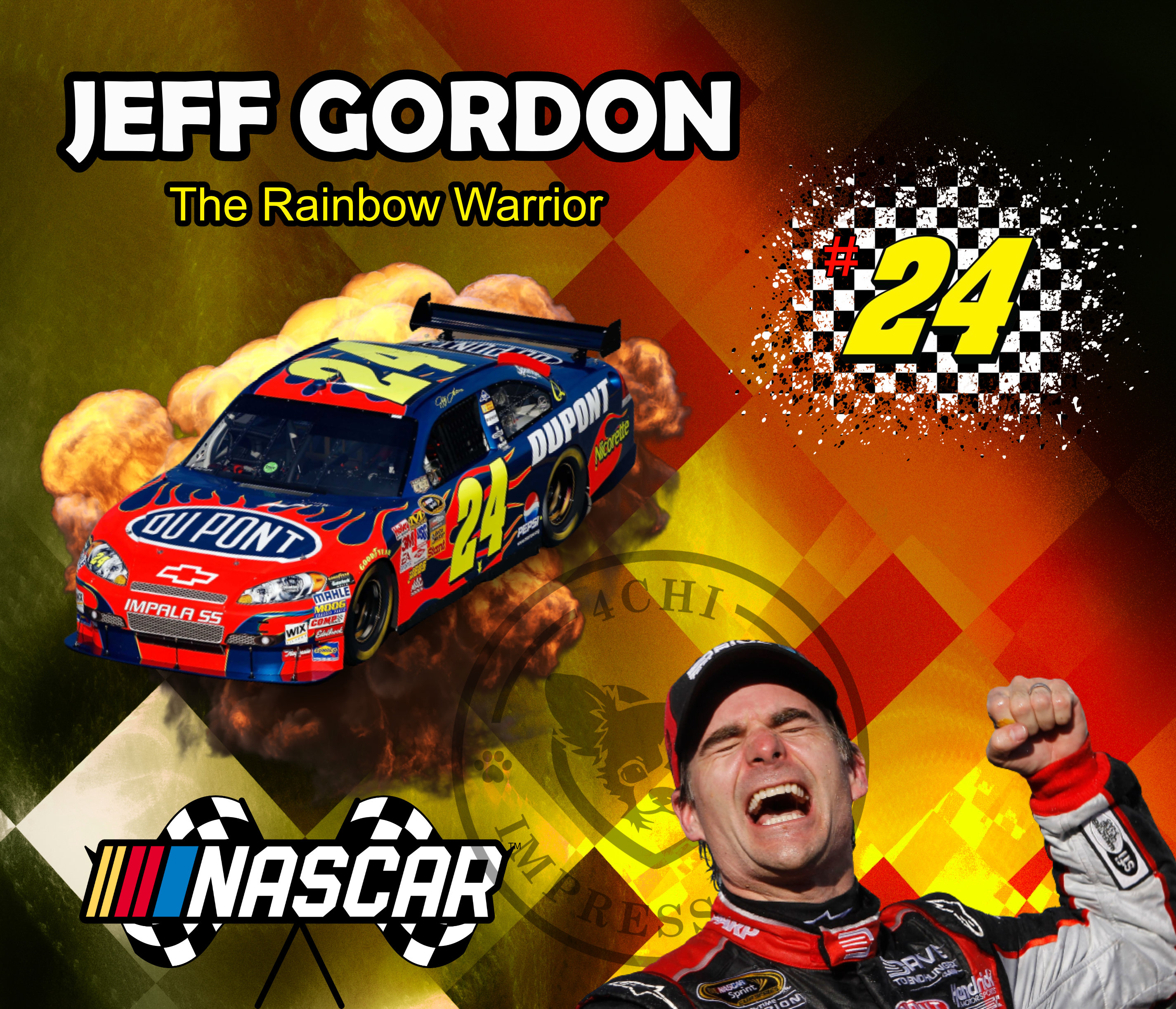 Jeff Gordon Clipart