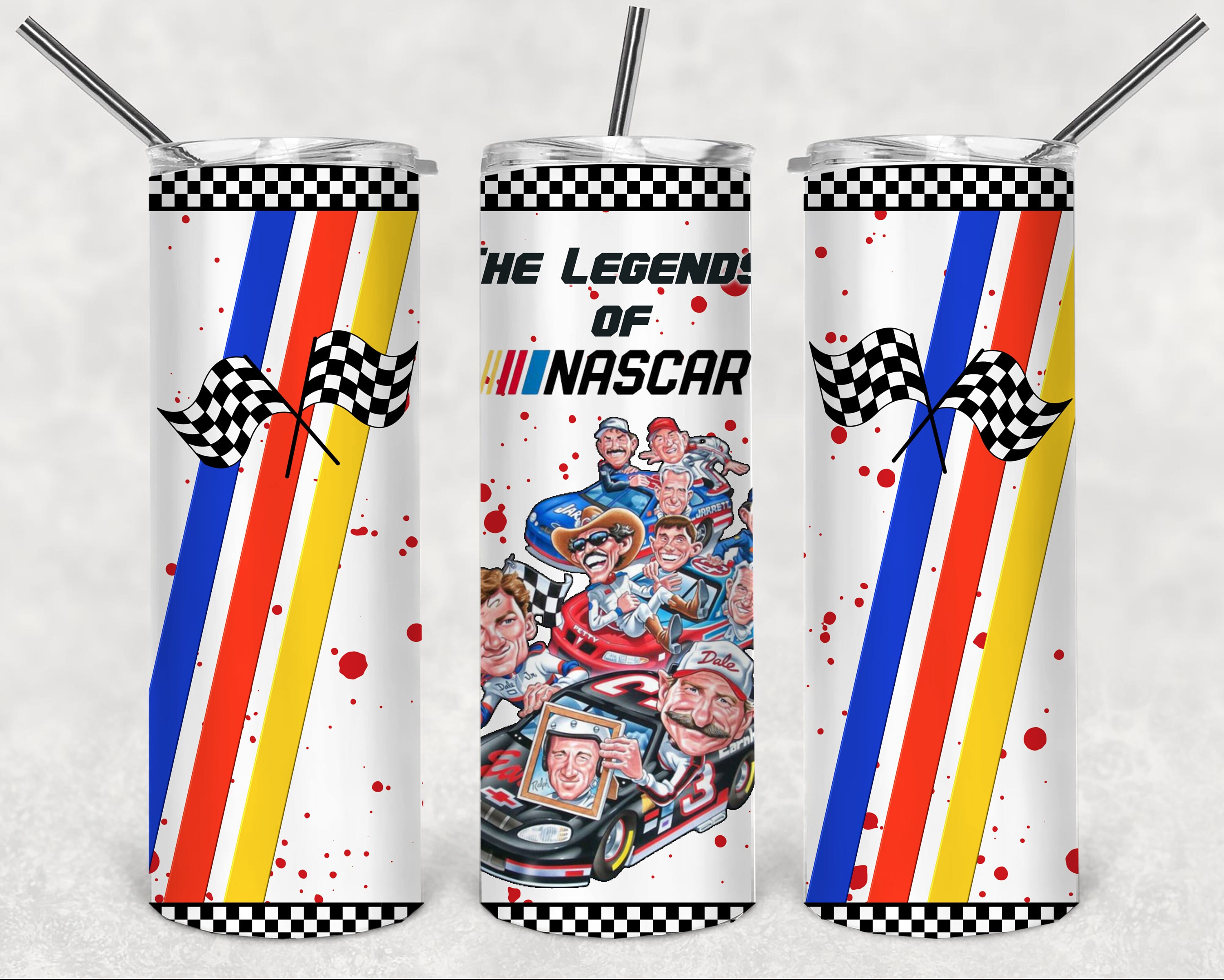 The Legends of NASCAR Sublimation Digital Design / Wrap for - Etsy Canada