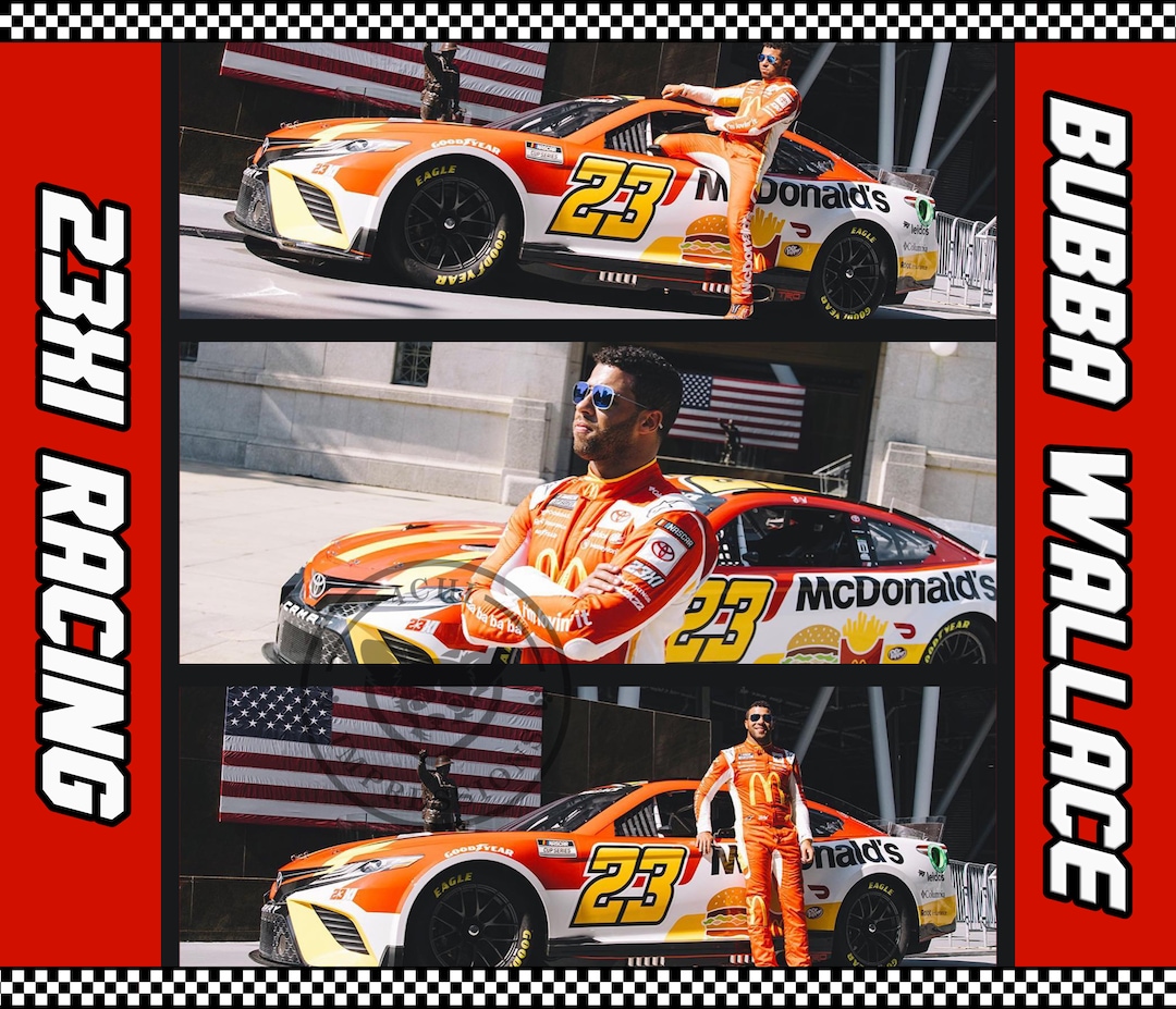 Bubba Wallace Nascar Driver Digital Design for Sublimation PNG High Res ...