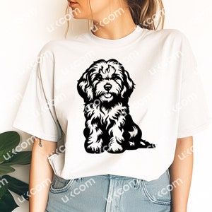 Cavapoo Peeking Svg Set 3 Cute Cavoodle Dog Doodle Mom Commercial Beed ...