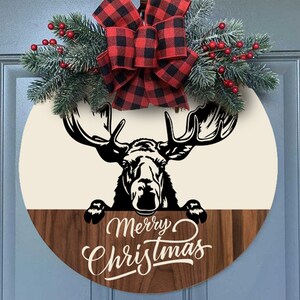 Moose Svg Peeking Moose Clipart Commercial Animal for Print and Cut Svg ...