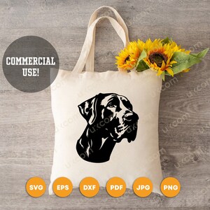Great Dane Svg Tshirt Great Dane Mom Dog Lover Paws Commercial Dog ...