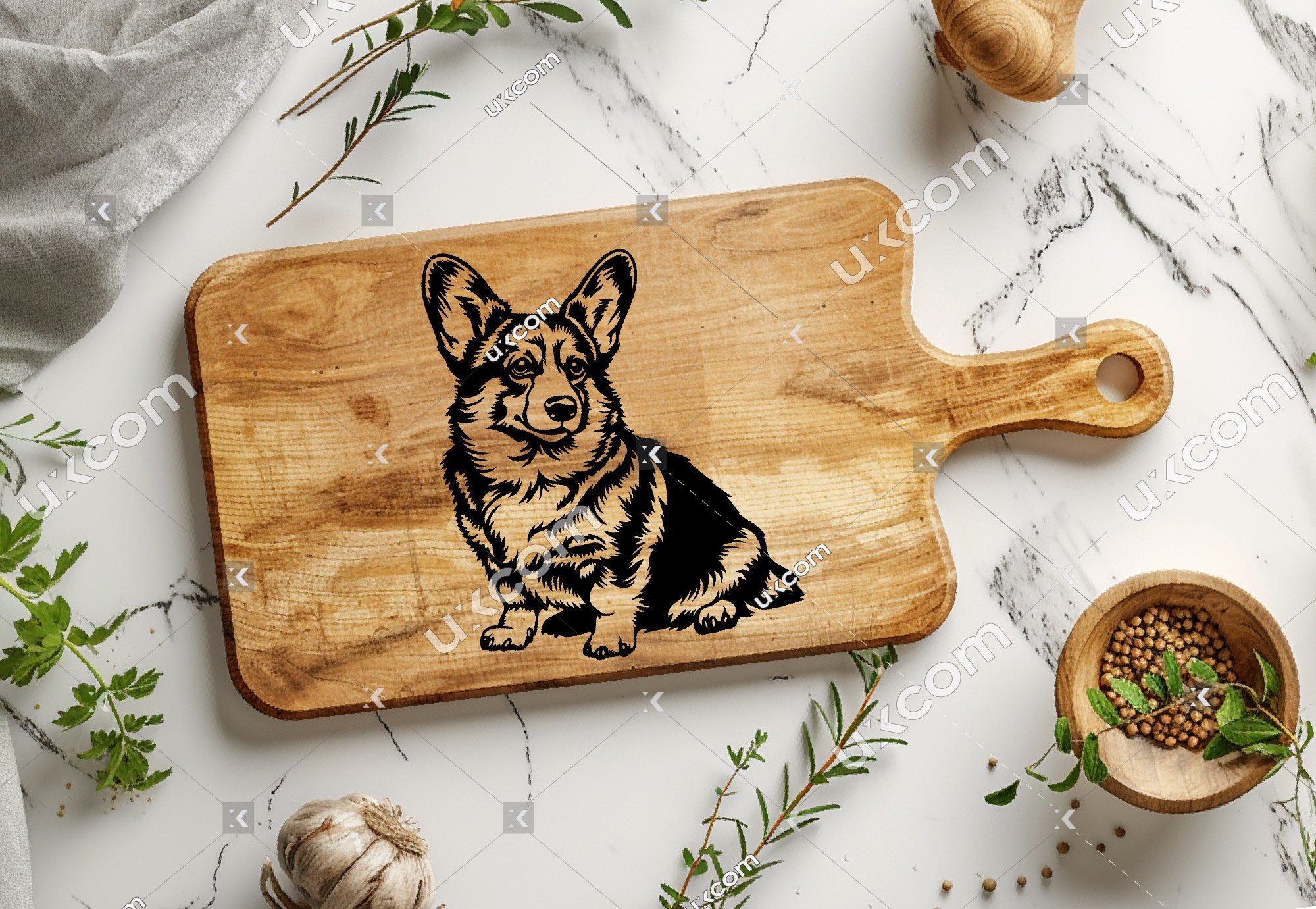 Corgi SVG 5 Cute Corgi Set Bundle Corgi Dog Breed Pedigree Canine ...