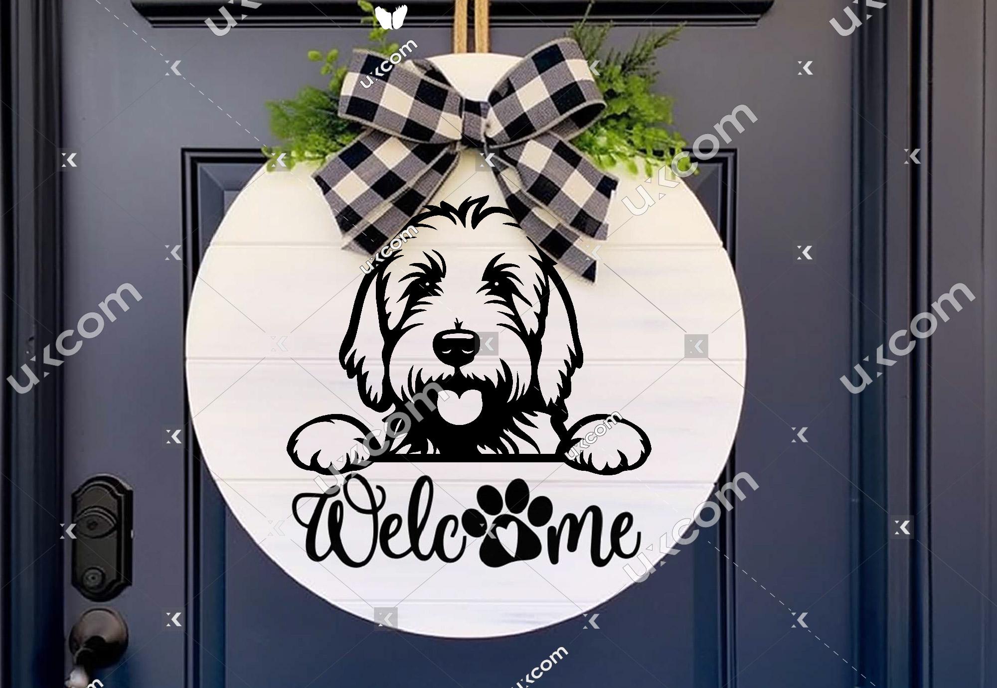 Goldendoodle Peeking Dog Goldendoodle Svg Labradoodle Svg Commercial ...