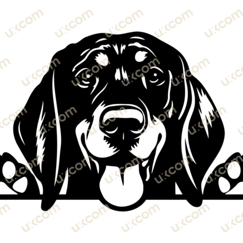 Dog Tree Coon Svg - Etsy