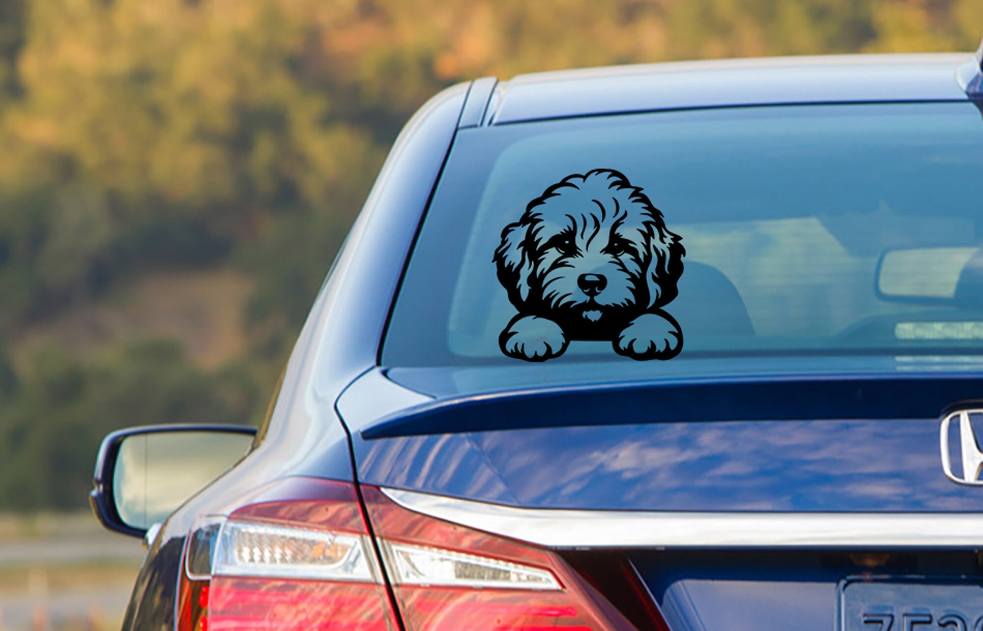 Cavapoo Svg Cavapoo Peeking Dog Commercial Cute Cavapoo Puppy CNC Svg ...
