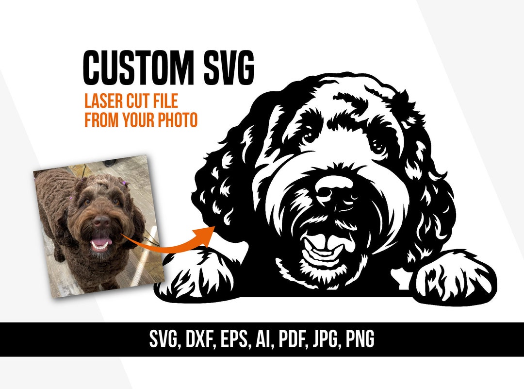 Custom Svg Design Custom Dog Svg From Photo Personalized Svg Cut File ...