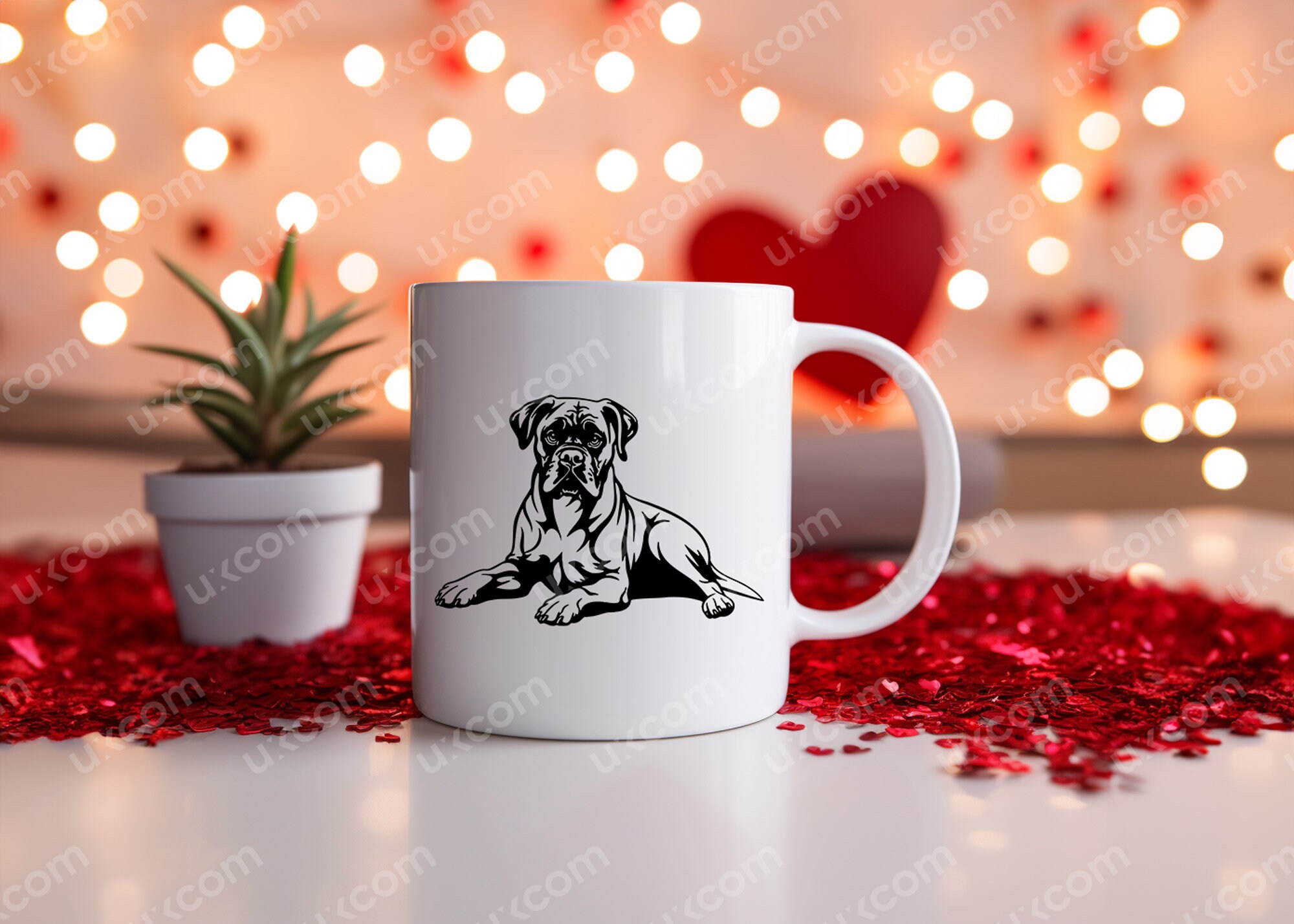 Boxer Peeking Svg Cute Boxer Svg Dog Boxer Mom 3 Commercial Canine ...
