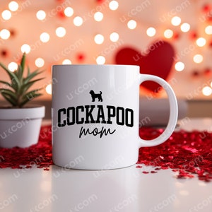 Cockapoo Mom Svg Cockapoo SVG Commercial Tshirt Design Cockapoo CNC Dxf ...