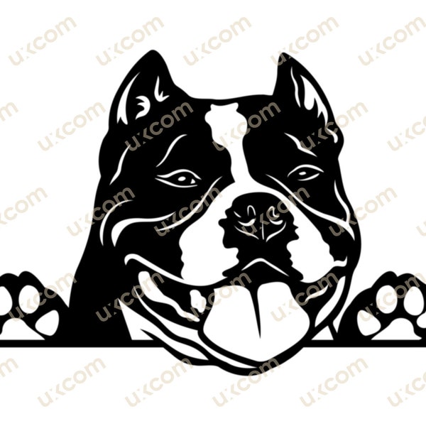 American Bully Svg Arts - AMERICAN BULLY DOG Ripped in Pocket Bully ...