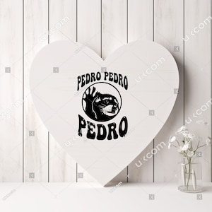 Pedro Pedro Raccoon Svg Funny Raccoon Tshirt Design Pedro Svg ...