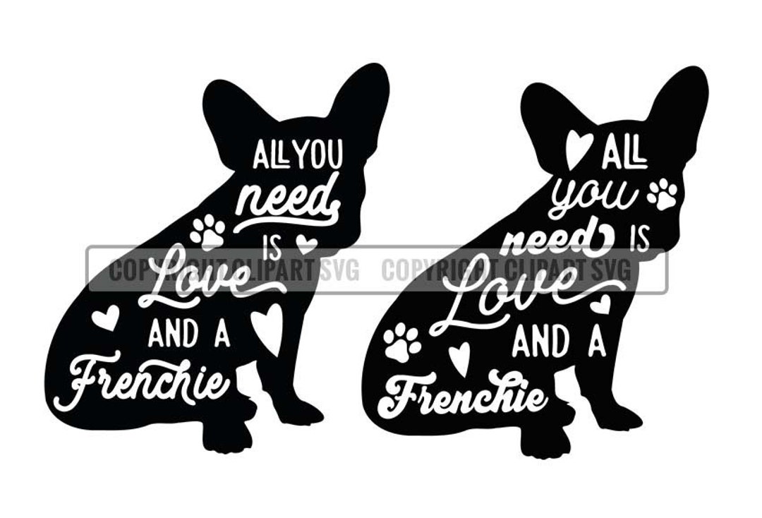 French Bulldog Svg Frenchie Mom Commercial Frenchie Tshirt Mama Love ...