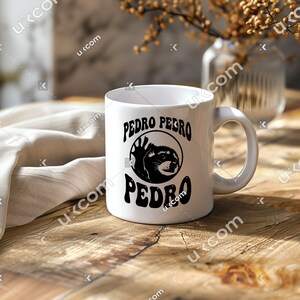 Pedro Pedro Raccoon Svg Funny Raccoon Tshirt Design Pedro Svg ...
