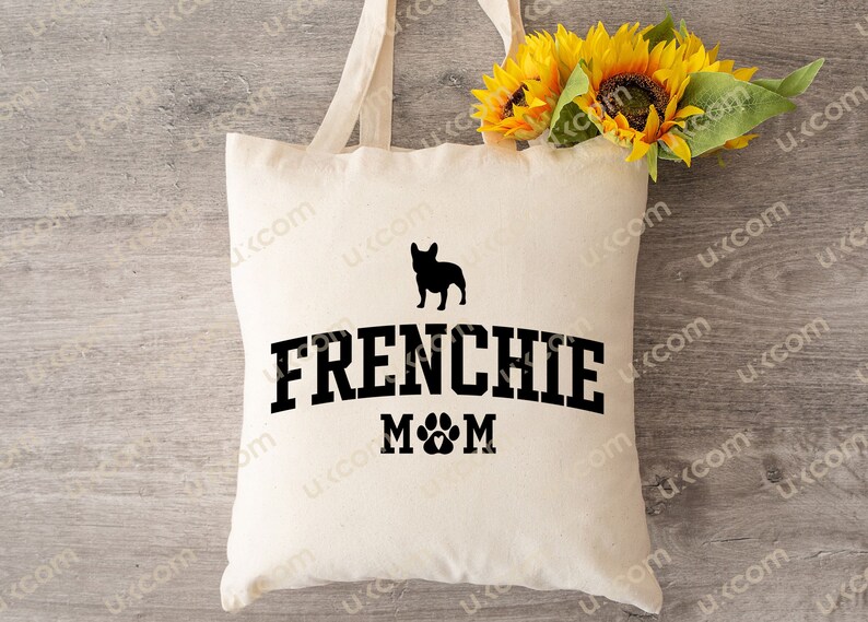 French Bulldog Svg Frenchie Mom Commercial Frenchie Tshirt Mama Love ...
