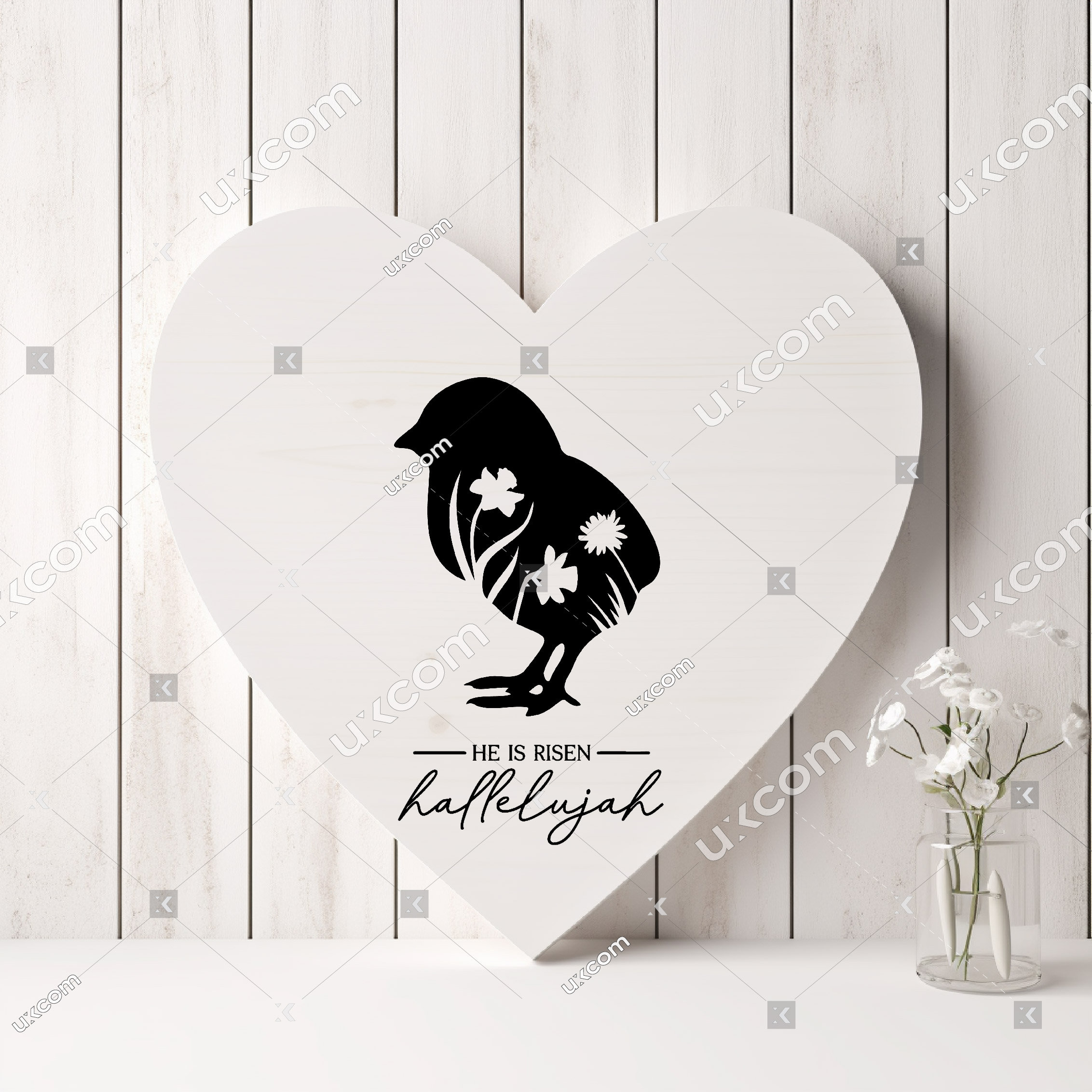 Chick Svg 5 Chick Set Laser Cut File Cute Meadow Flowers Little Chick ...