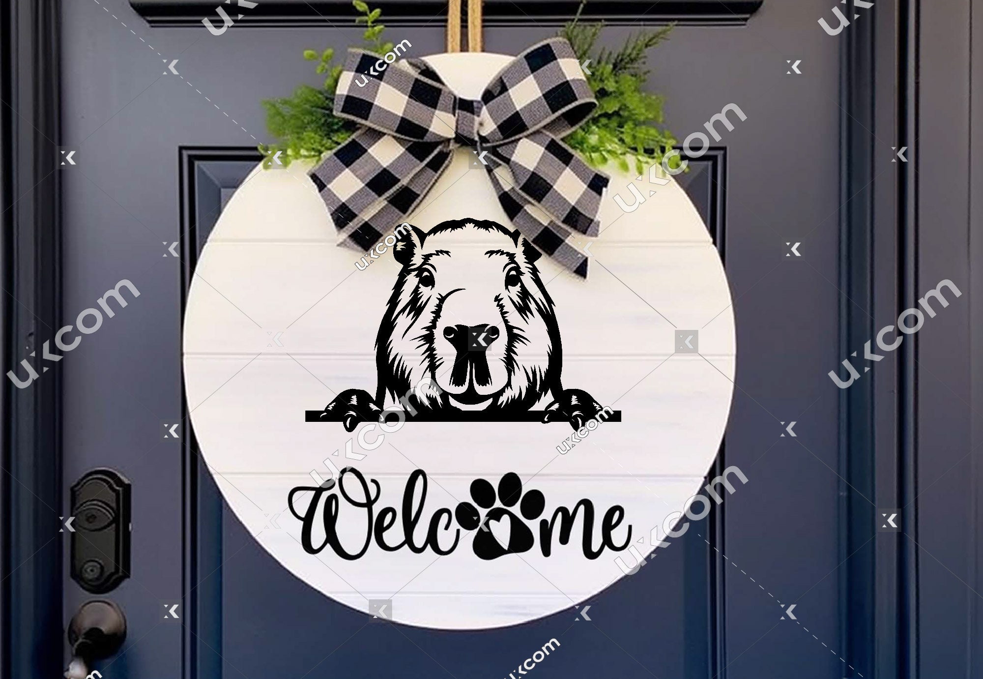 Capybara Svg Peeking Capybara Cricut Capybara Cut File Commercial CNC ...