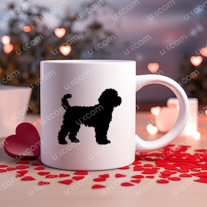 Cockapoo Svg Set Peeking Cavapoo Cute Cockapoo Dog Commercial Canine ...
