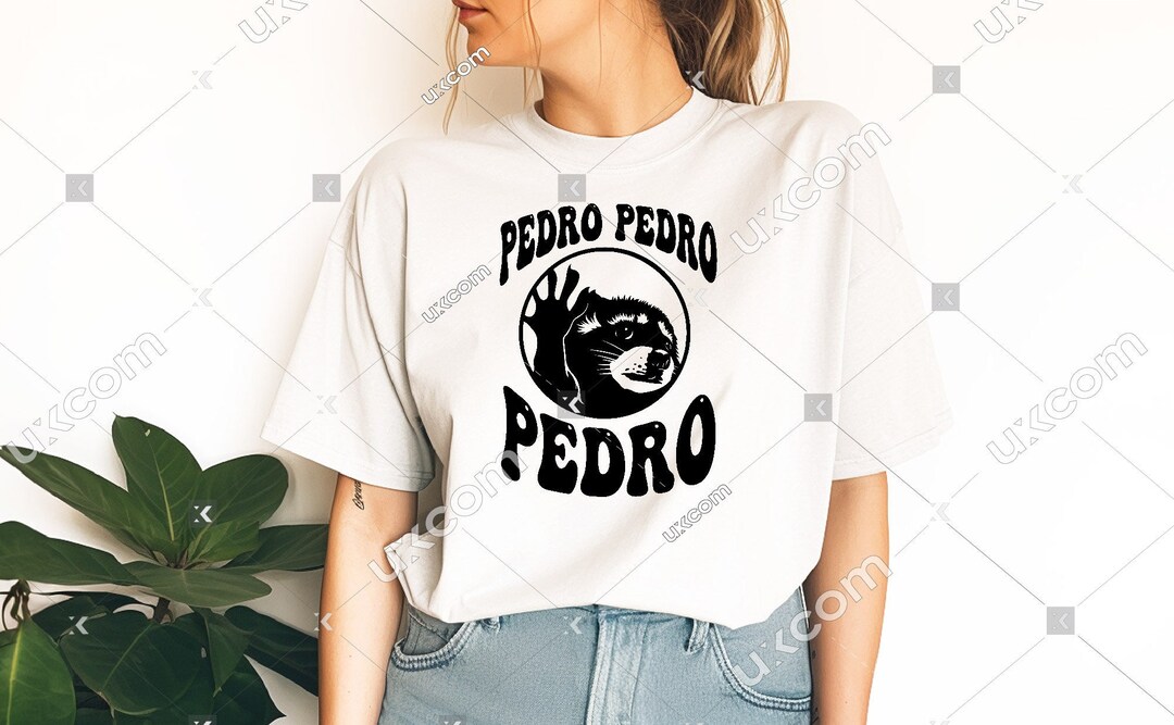 Pedro Pedro Raccoon Svg Funny Raccoon Tshirt Design Pedro Svg ...