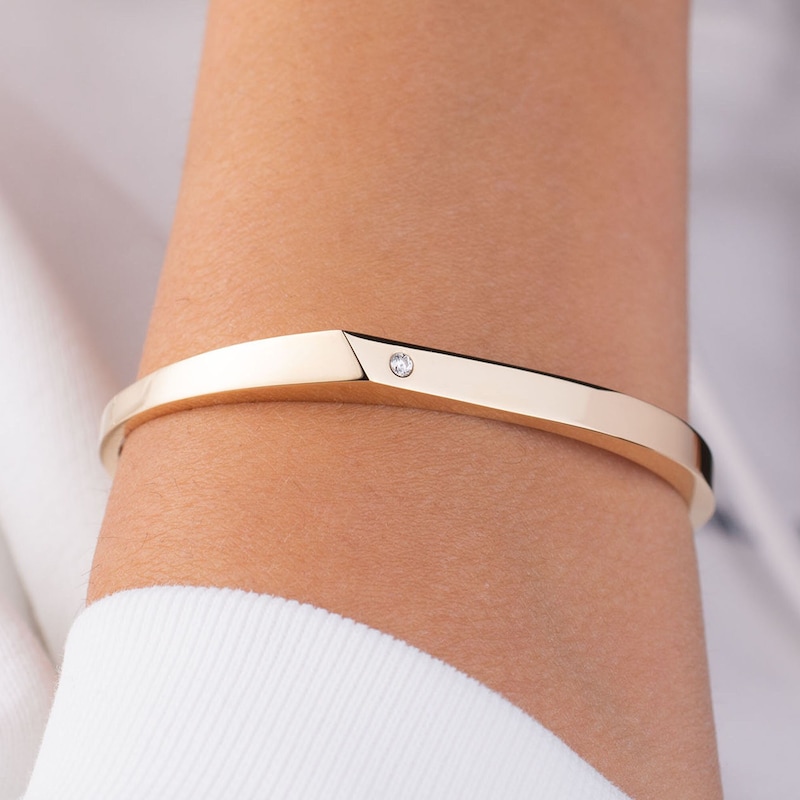 Gold Bangle Bracelet - Etsy