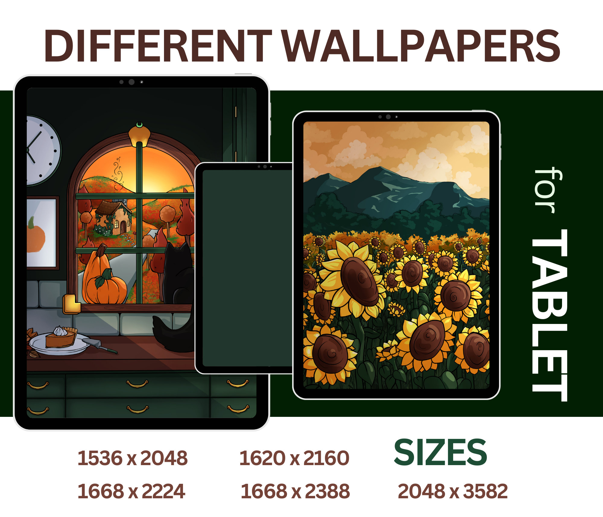 Fall Sunflower Icons for Ios iPhone Android Autumn Floral App Icon Pack ...