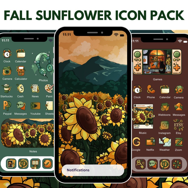Fall App Icons - Etsy