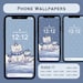 Snowy Polar Bear App Icon Pack for Ios Android Tablet Winter Theme Cute ...